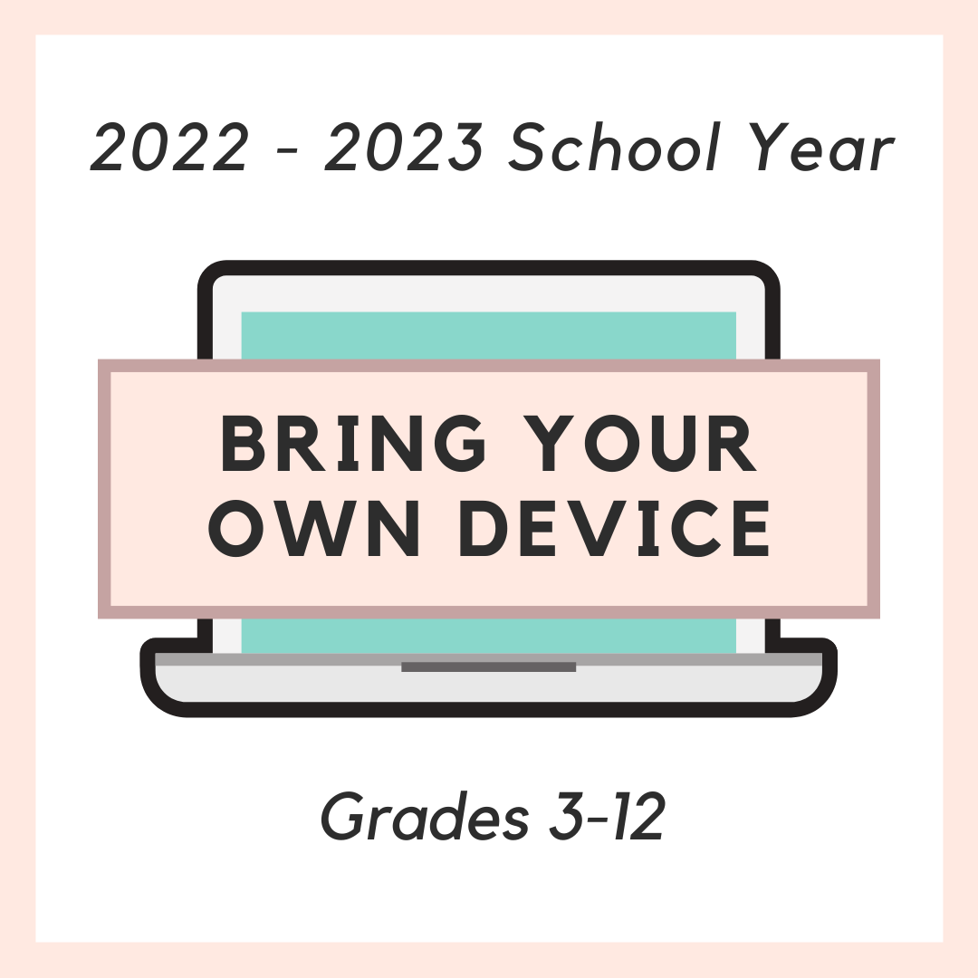 Grade 3-12 Bring your own device 2022-23 school year - Webster Niblock ...